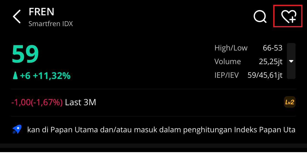 How to add a Watchlist in the Webull application? - webull.com.co.id